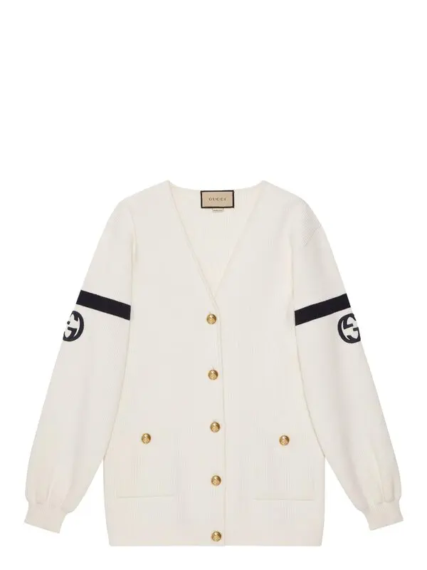 Gucci Interlocking G Buttoned Cardigan - No