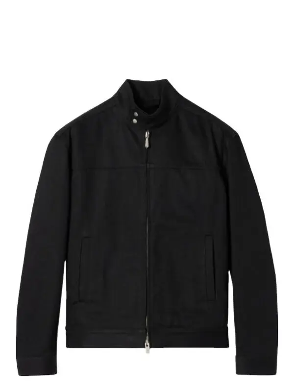Gucci Cotton Denim Jacket With Horsebit Detail - Black