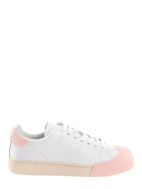 Marni Logo Low-top Sneakers - White