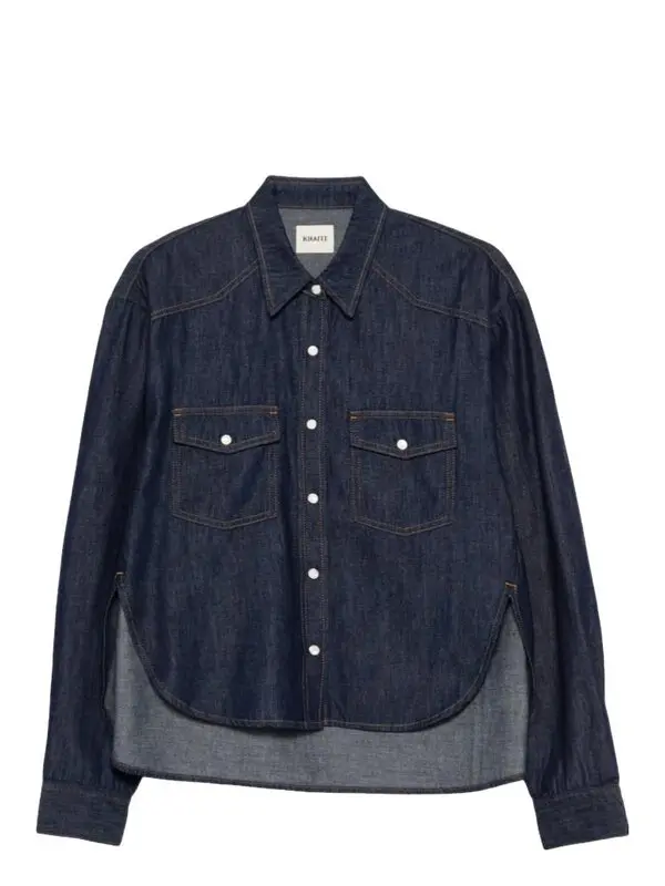 Khaite Denim Shirt - Black