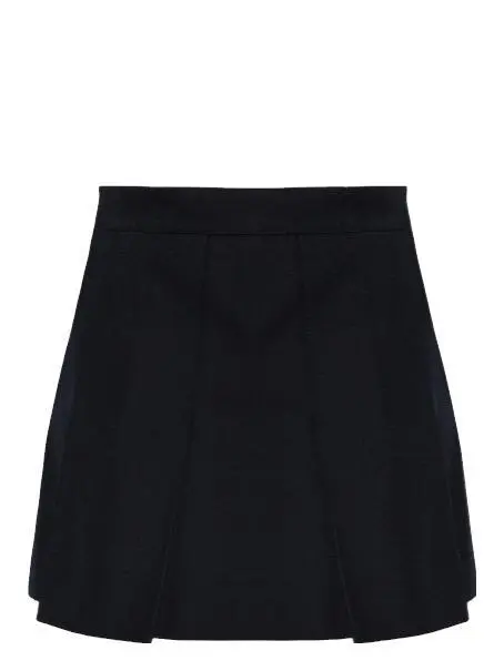 A.p.c. Pleated Mini Skirt - Black