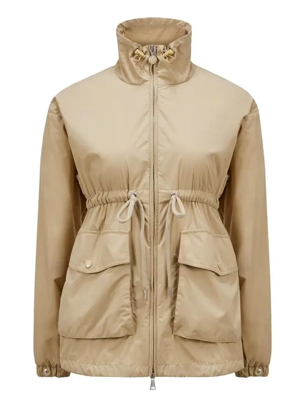 Moncler Drawstring Waist Jacket - Beige