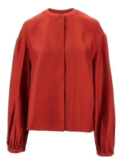 Loulou De Saison Long Sleeve Shirt - Red