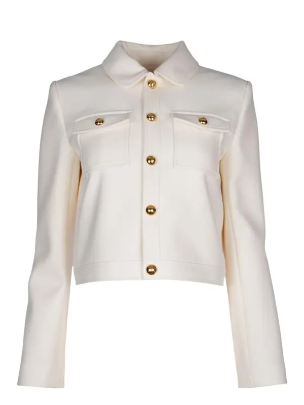 Celine Long Sleeved Jacket - White