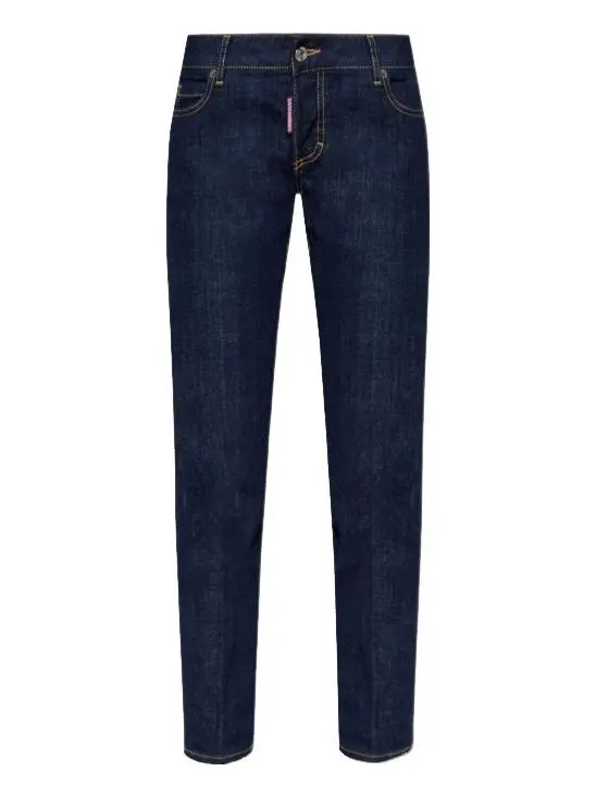 Dsquared2 Jennifer Straight Leg Jeans - Navy Blue