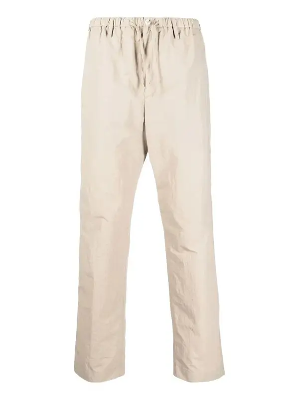 Nanushka Straight-leg Trousers - Nude