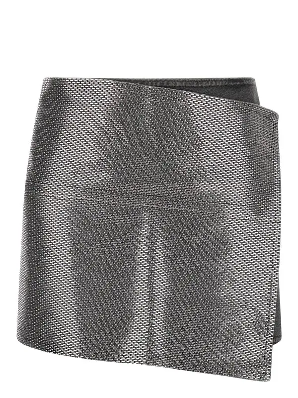 HAIKURE May Studded Miniskirt - Black