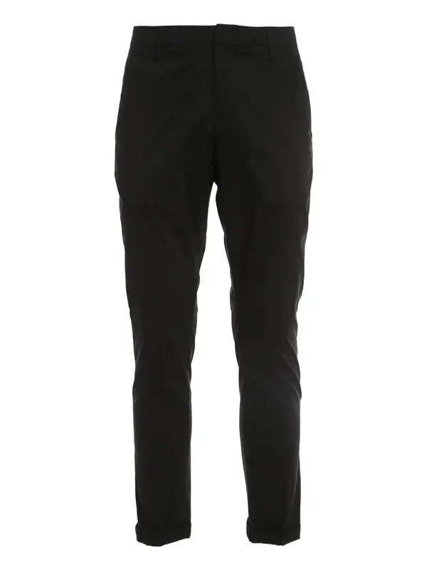 DONDUP Straight-leg Trousers - Black