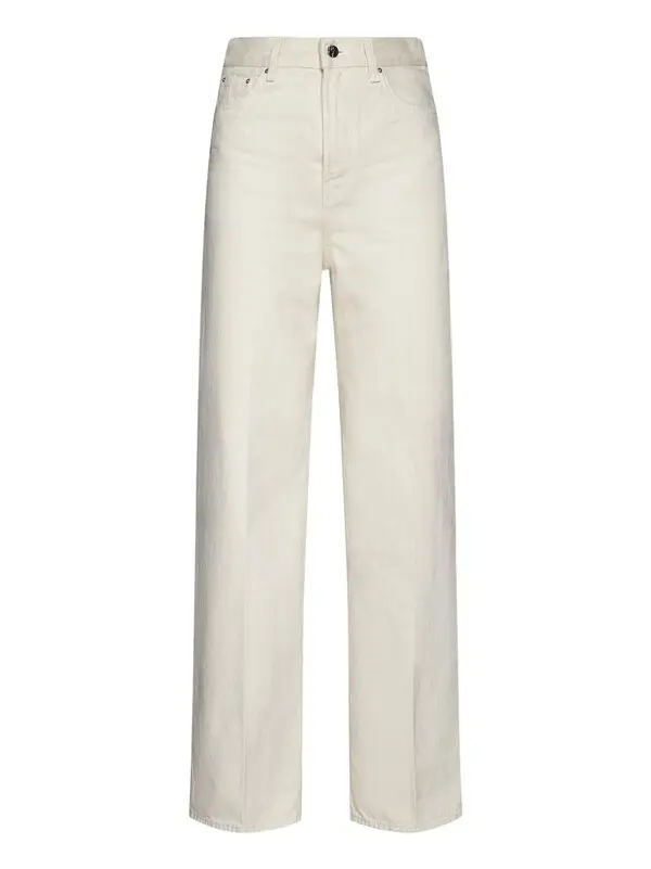 TOTEME Wide-leg Jeans - White