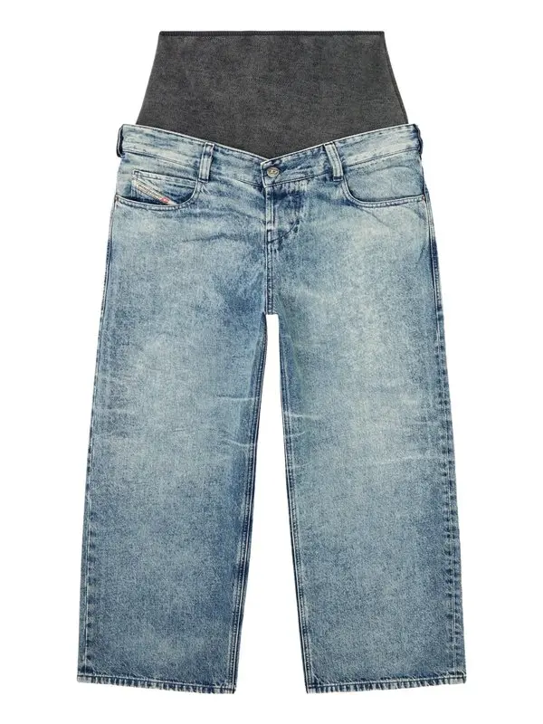 DIESEL® D-eni Five-pocket Jeans - Medium Blue
