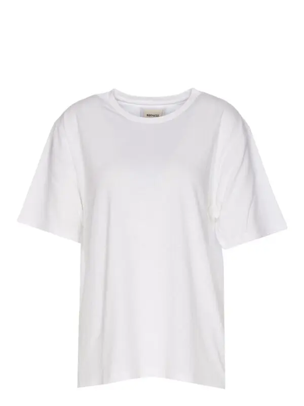 Khaite Mae Short Sleeve T-shirt - White