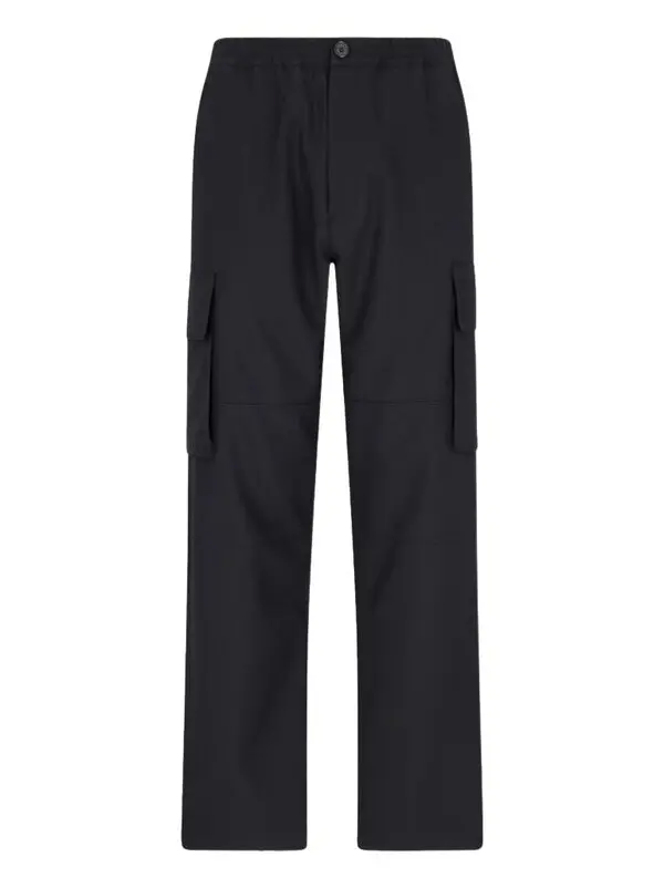 Marni Straight Leg Cargo Pants - Black