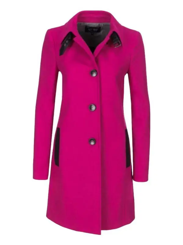 Emporio Armani Long-sleeved Coat - Pink