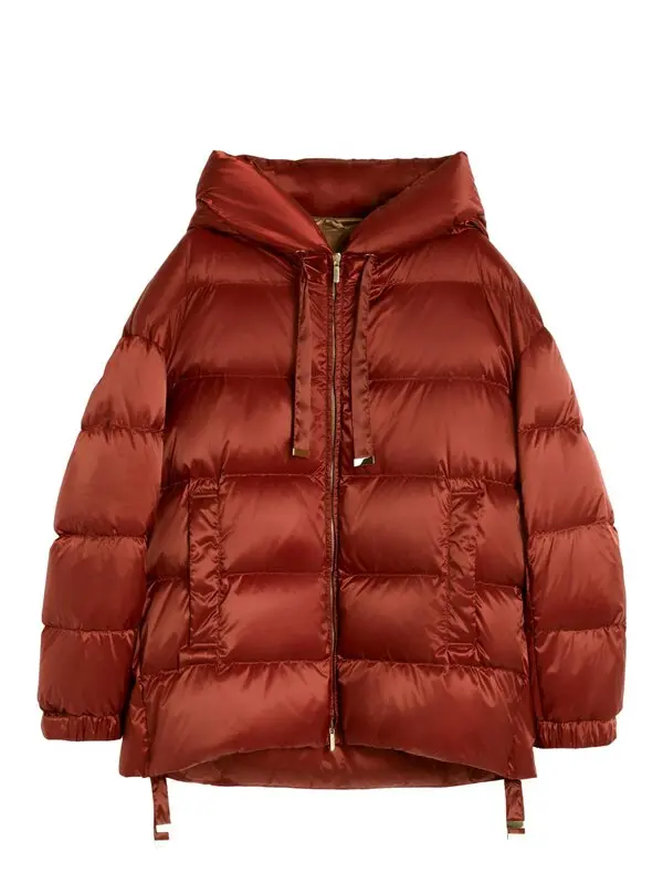 Max Mara Felice Down Jacket - Red