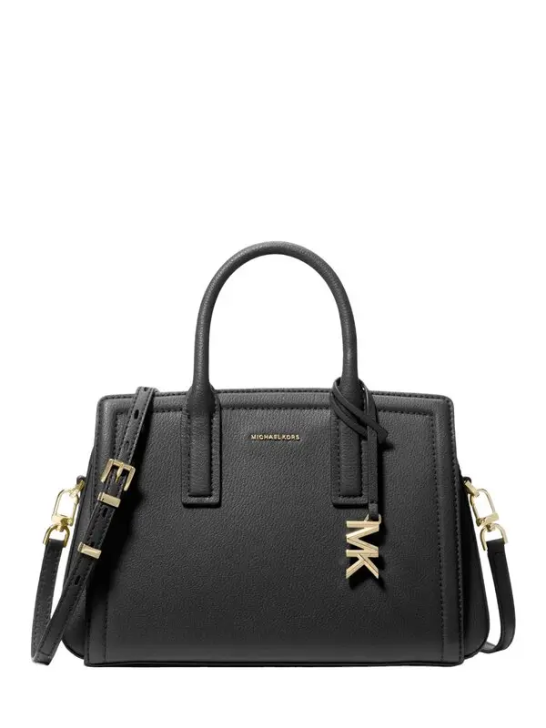 Michael Kors Laila Small Satchel Bag - Black