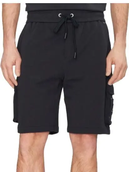 Moose Knuckles Drawstring Cargo Shorts - Black