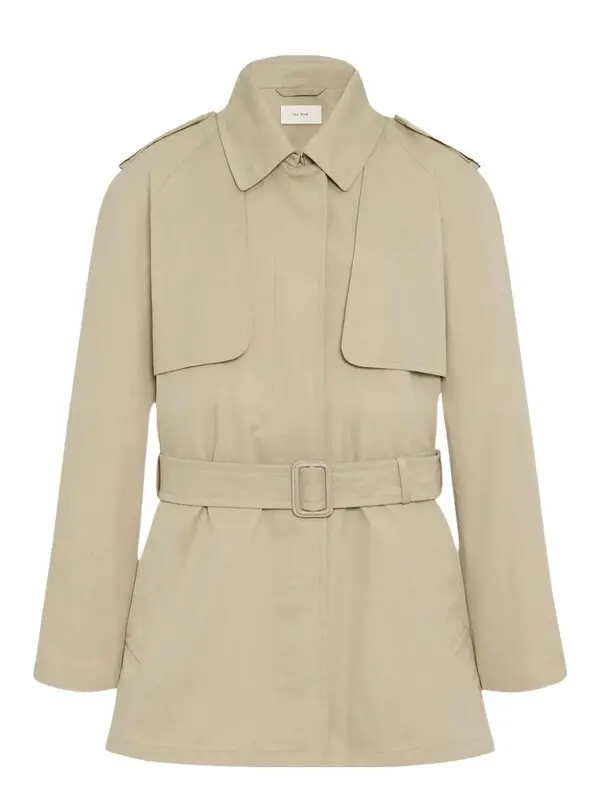 THE ROW Tavoris Trench Coat - Sandstone Brown