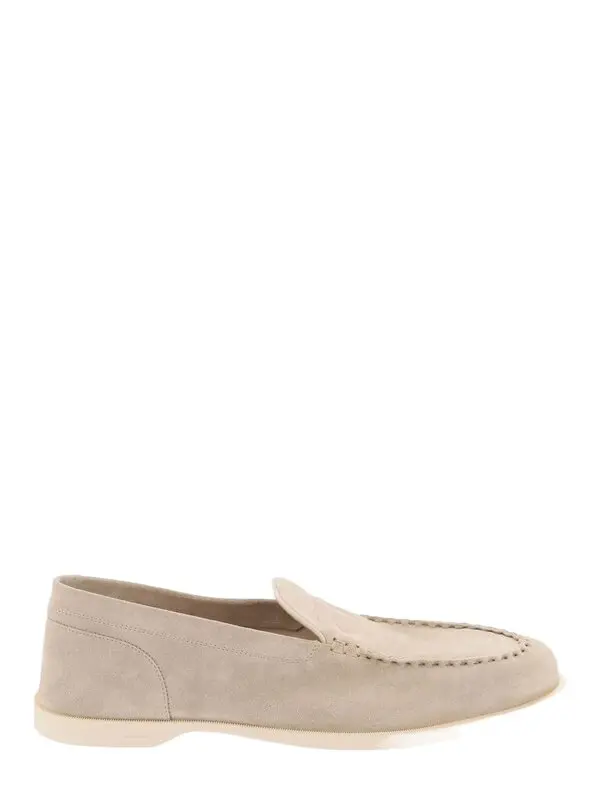 John Lobb Pace Slip-on Loafers - Nude