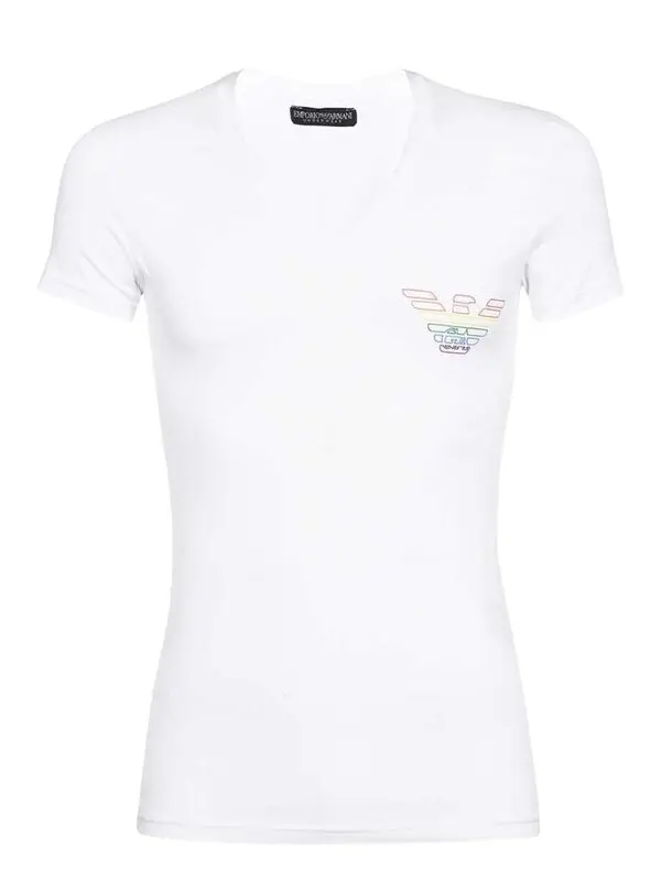 Emporio Armani Logo T-shirt - White
