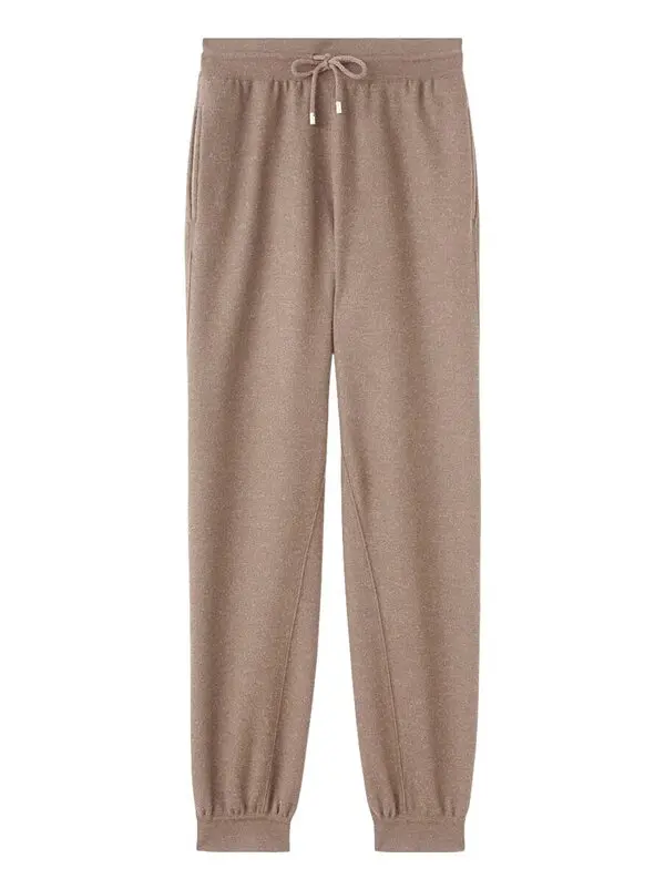 Loro Piana Drawstring Trousers - Steel Brown