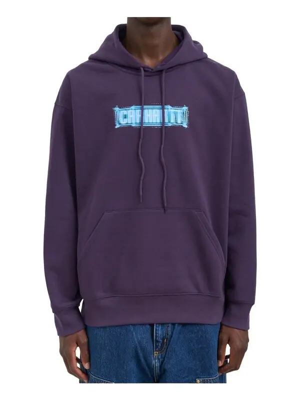Carhartt Work In Progress Hooded Electric Boogie Sweatshirt - Black