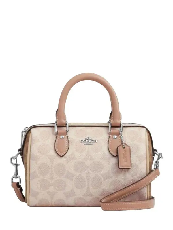 COACH Mini Rowan Crossbody Bag - Milk Tea Color