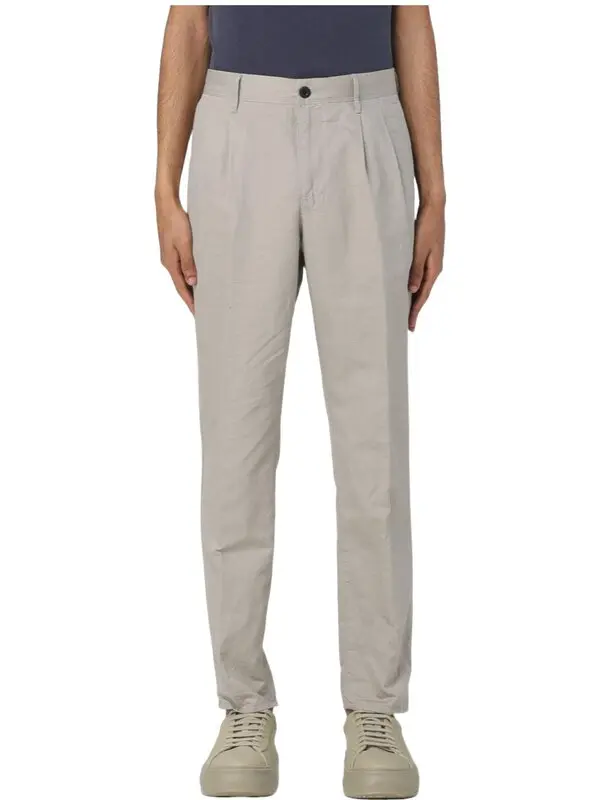 Incotex Straight Leg Trousers - Gray