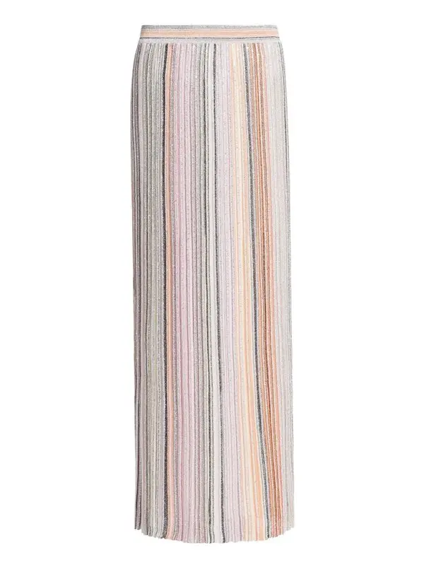Missoni Sequined Pleated Maxi Skirt - Color