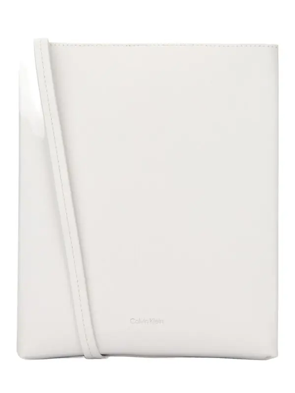 Calvin Klein Stamp Crossbody Bag - White