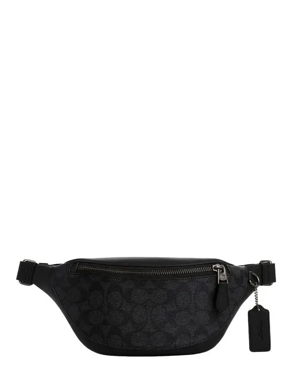 COACH Warren Mini Fanny Pack - Charcoal/black