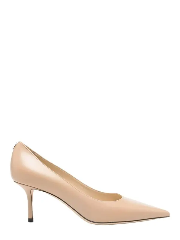 JIMMY CHOO Love Pointed Toe Pumps - Nude