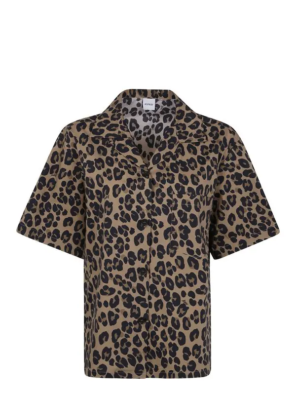 Aspesi Leopard-print Shirt - Spotted