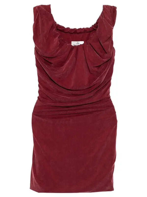 VIVIENNE WESTWOOD Mini Ginnie Jersey Dress - Red