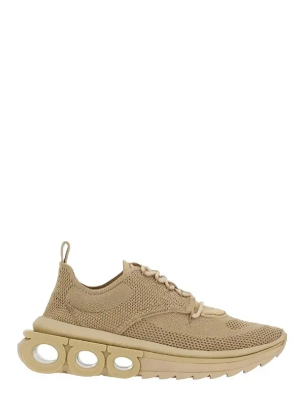 FERRAGAMO Nima Low-top Sneakers - Nude