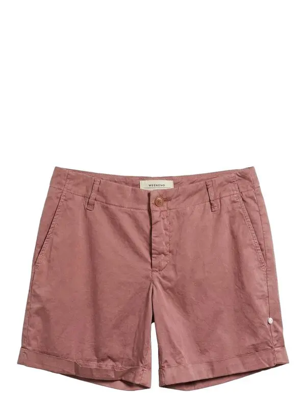 Max Mara Belt-loop Shorts - Red