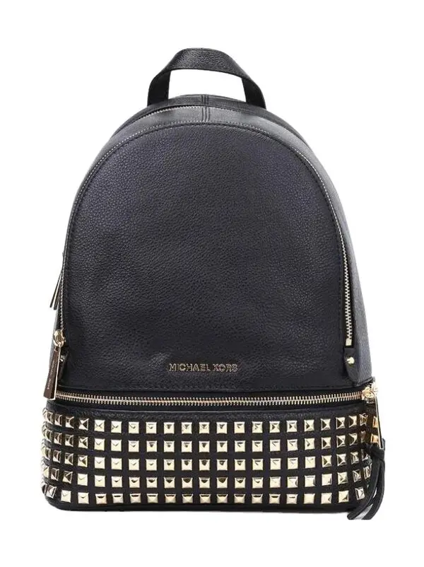 Michael Kors Rhea Studded Backpack - Black