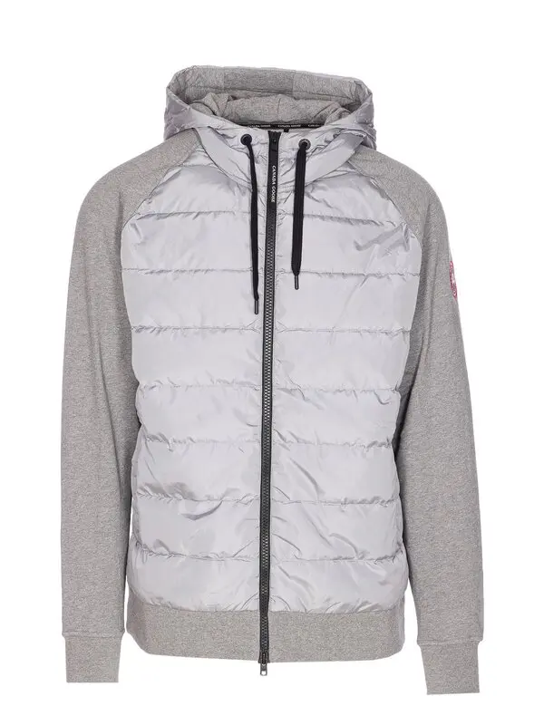 Canada Goose Hybridge Huron Full-zip Hooded Jacket - Heather
