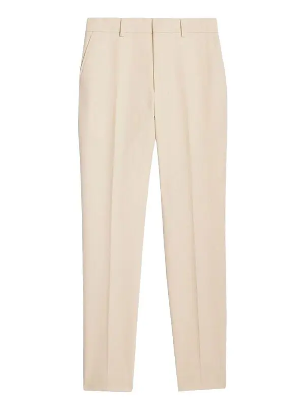 Ami High-waist Tailored Trousers - Nude