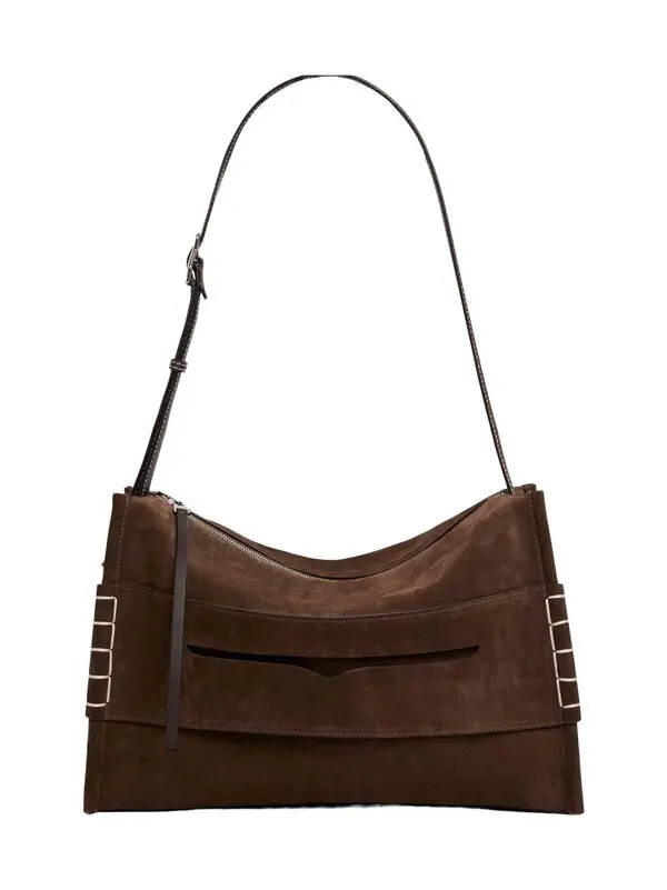 J.W.ANDERSON Leather Shoulder Bag - Brown