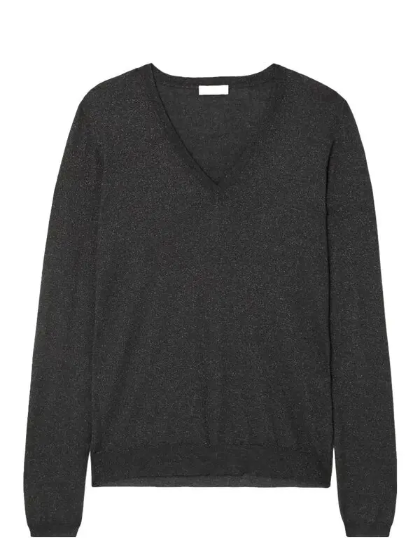 Brunello Cucinelli Sparkling V-neck Jumper - No