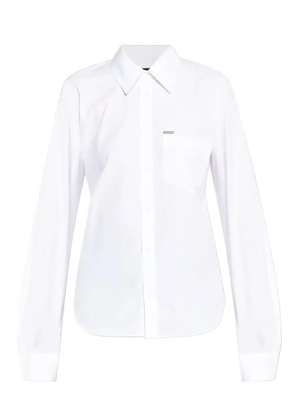 Dsquared2 Pocket Detailed Shirt - White