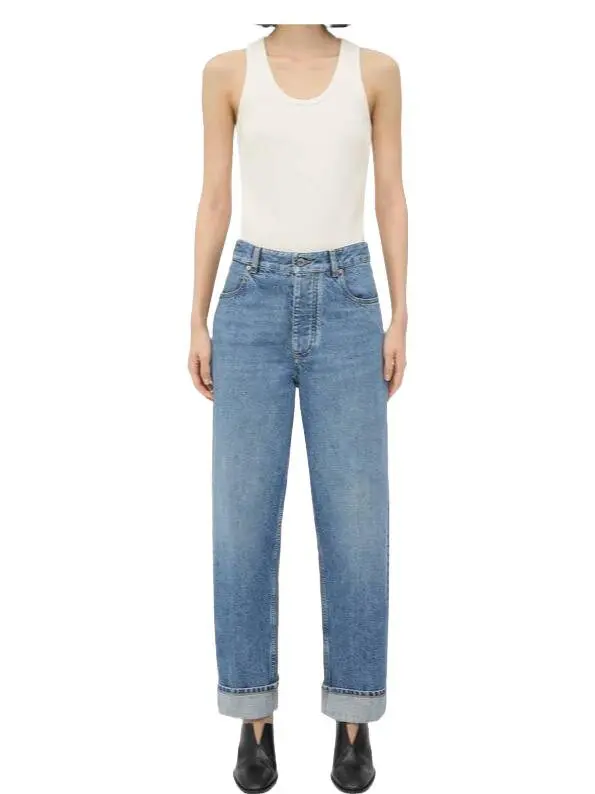 Bottega Veneta Vintage Denim Jeans - Medium Blue