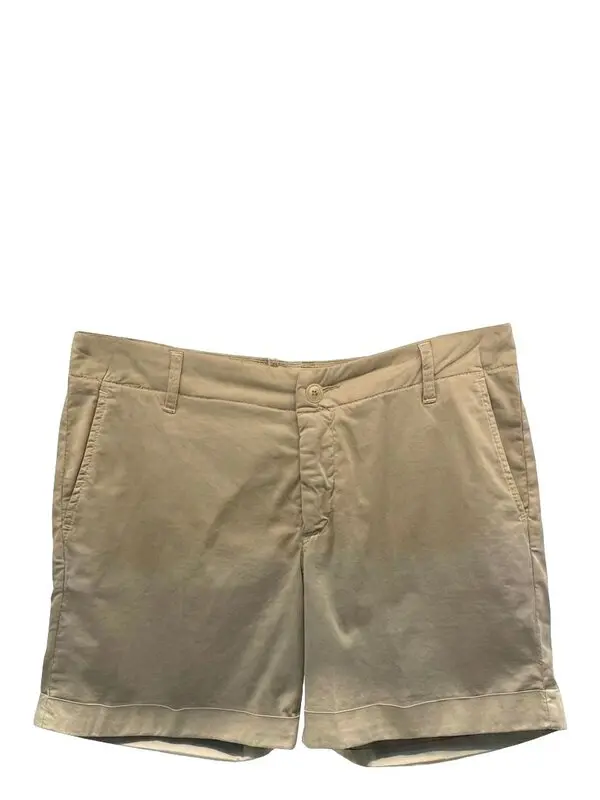 Max Mara Belted Waistband Loop Shorts - Multicolor