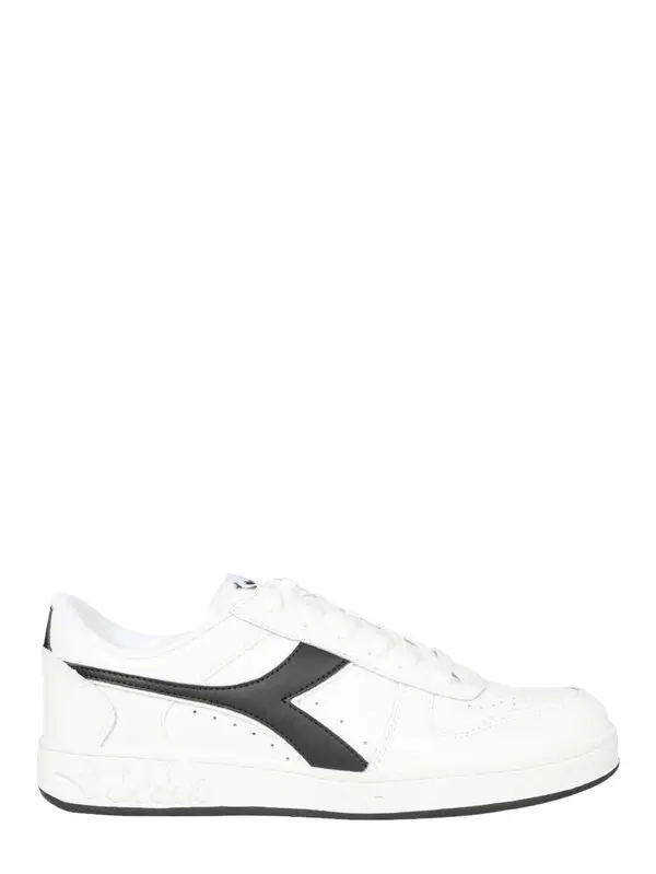 DIADORA Magic Basket Low Icona Leather Sneakers - White