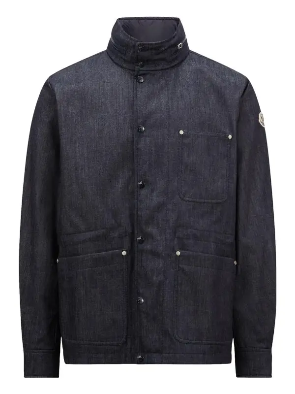 Moncler Chesery Denim Field Jacket - Denim Blue