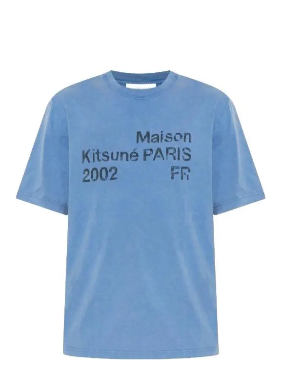 Maison Kitsuné Short-sleeved T-shirt - Blue