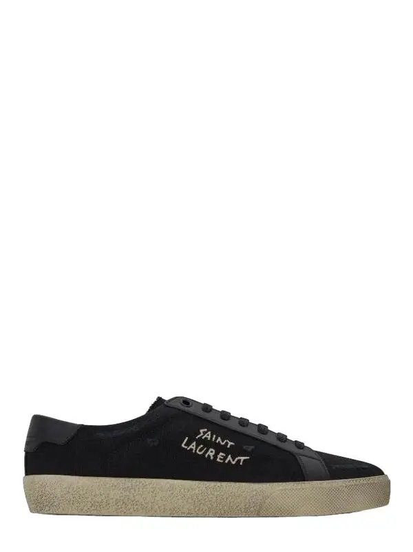 Saint Laurent Court Classic Sneakers - Black