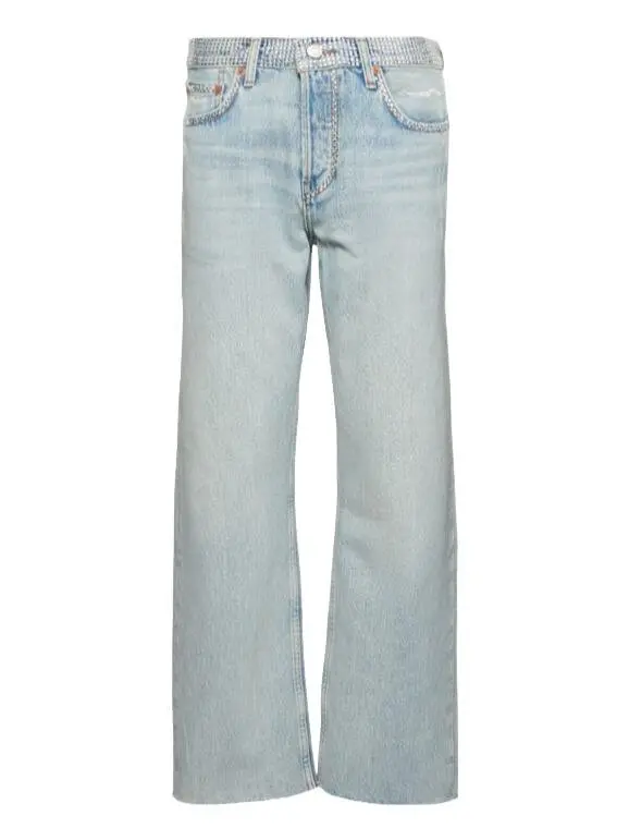 RE/DONE Five Pocket Wrangler Jeans - Gray