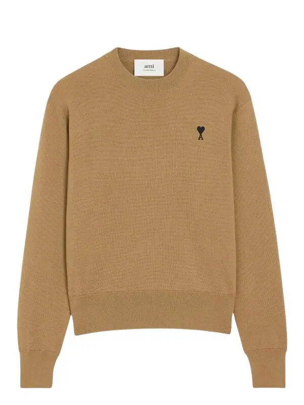 Ami De Coeur Sweater - Camel/black
