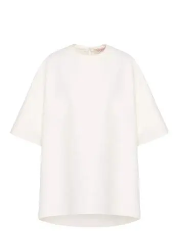 Valentino Garavani Crewneck Short-sleeved T-shirt - White